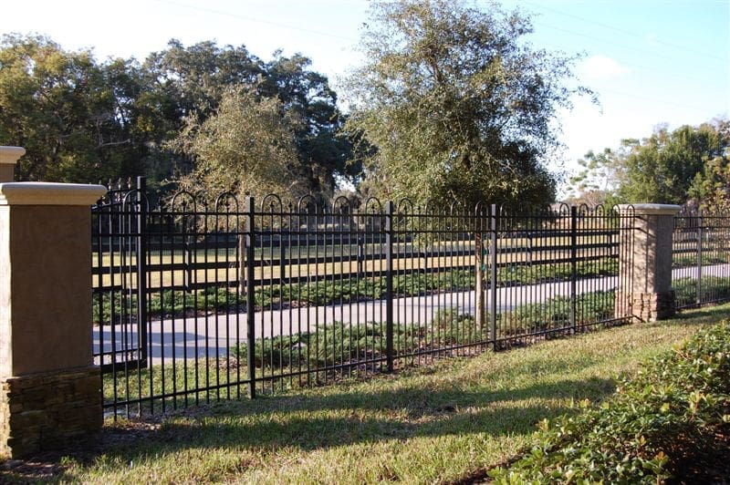 Steel Fencing Gallery - Fence Outlet